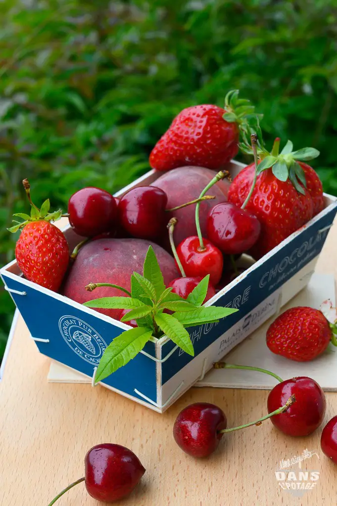 Nage de fruits d'été à la verveine – Une aiguille dans l'potage