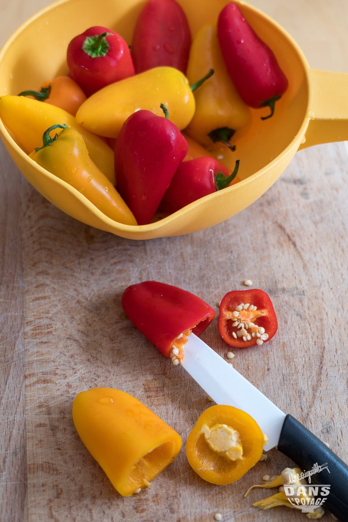 Mini-poivrons farcis à la feta – Une aiguille dans l'potage