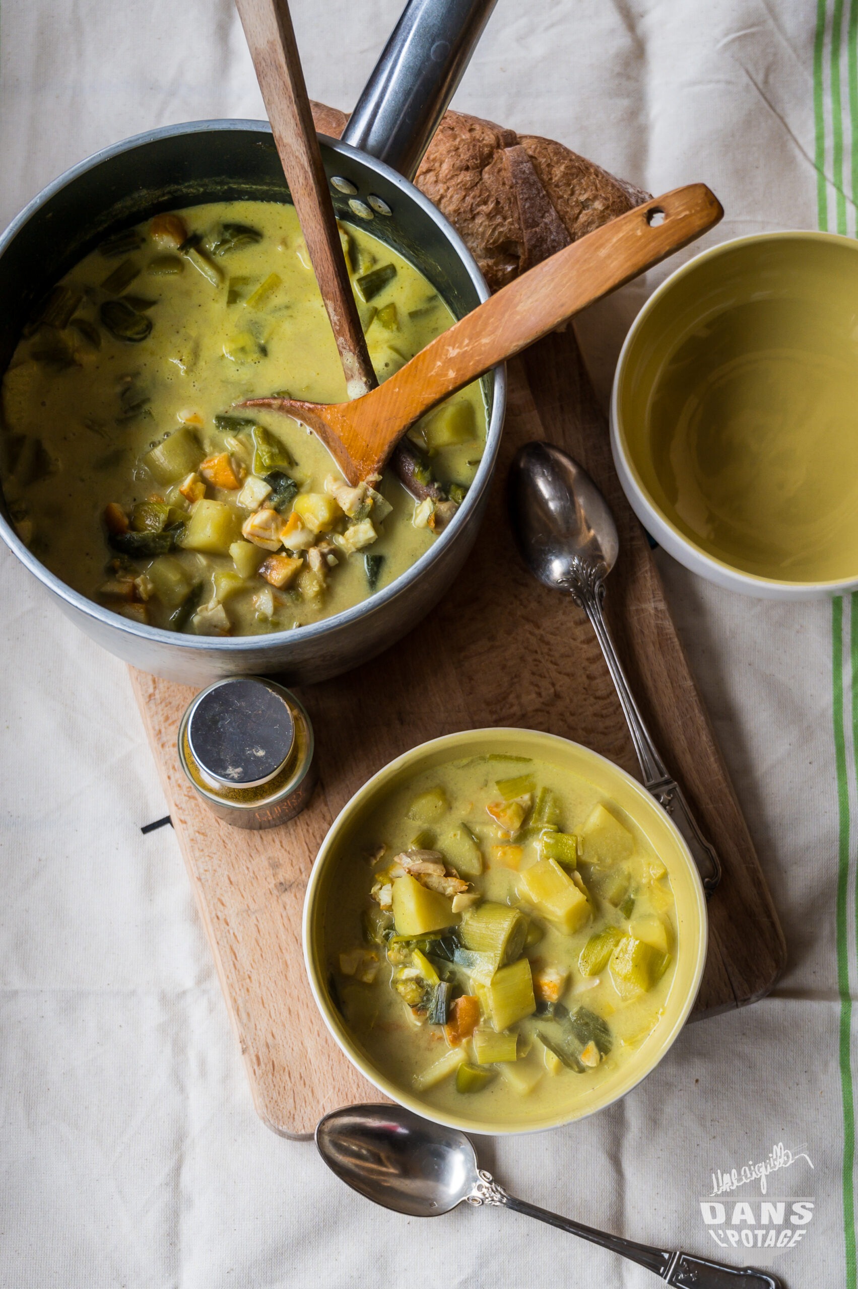 Haddock chowder au curry – Une aiguille dans l'potage