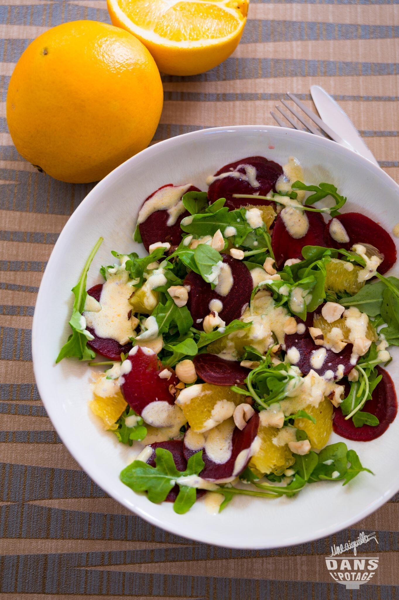 Salade de betterave à l'orange – Une aiguille dans l'potage