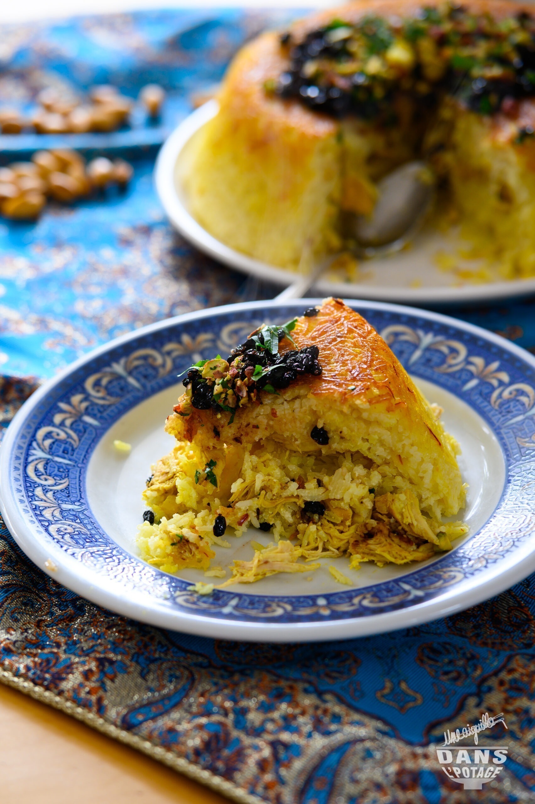 Tahchin, riz iranien au poulet – Une aiguille dans l'potage