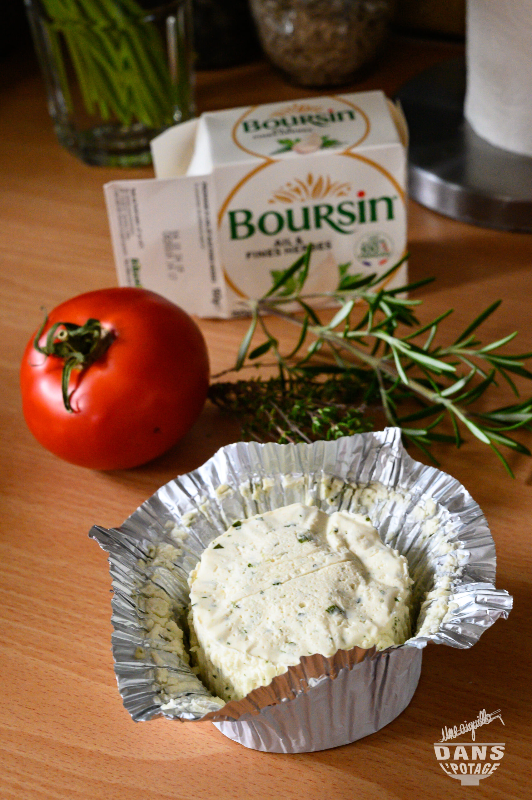 Filet mignon au Boursin® et tomates – Une aiguille dans l'potage