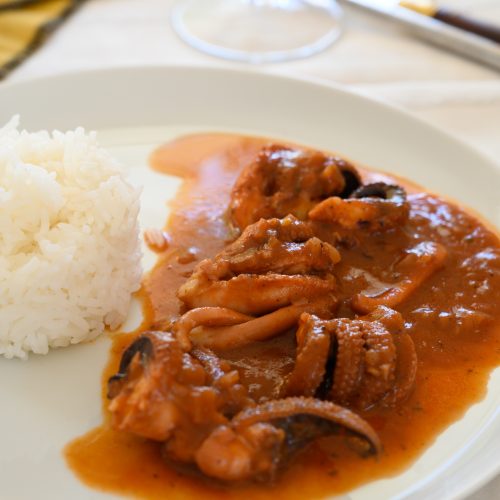 Seiche à l'armoricaine ( recette pour blancs et/ou têtes de seiche ...
